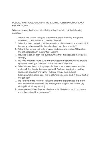 Black History Month Activities profiling African culture through Food ...