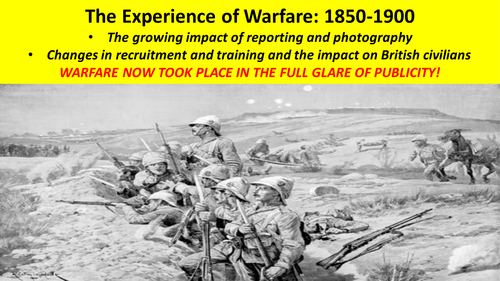 Edexcel GCSE Warfare Through Time - Warfare and British Society in the ...