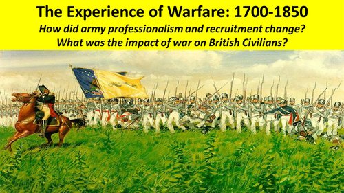 Edexcel GCSE Warfare Through Time - Warfare and British Society in the ...