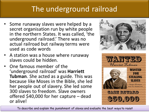 Slave punishments and resistance | Teaching Resources