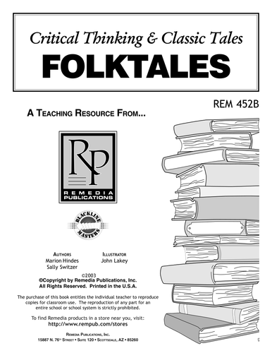 Folktales: Critical Thinking & Classic Tales | Teaching Resources