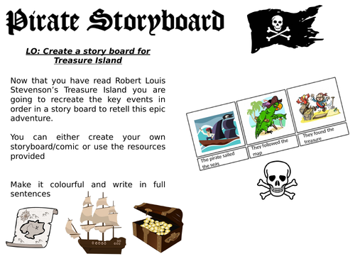 Treasure Island- Literacy Writing Pack | Teaching Resources