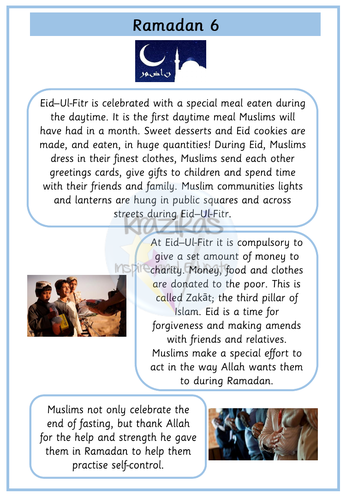 Ramadan and Eid–Ul-Fitr | Teaching Resources