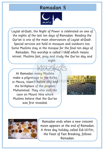 Ramadan and Eid–Ul-Fitr | Teaching Resources