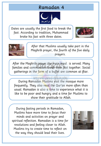 Ramadan and Eid–Ul-Fitr | Teaching Resources