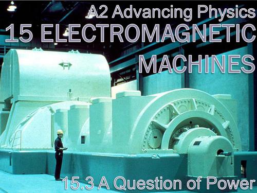 Electromagnetic Machines Motors Generators And Transformers Teaching Resources