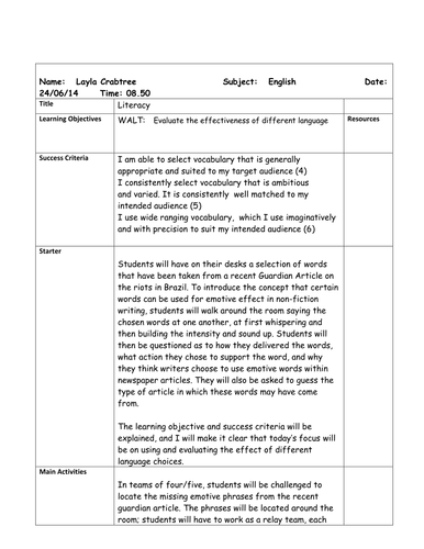 KS3 Writing Non Fiction | Teaching Resources