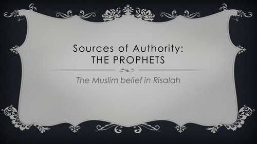 Prophets in Islam Risalah Bundle | Teaching Resources