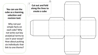 Create a Revision Cube by teacherstevenson | Teaching Resources