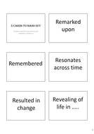 Historical Significance - The 5Rs Method | Teaching Resources