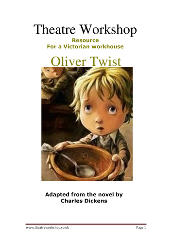 Oliver Twist - Worksheets on Life in a Victorian Workhouse | Teaching ...