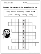 The Twits - vocabulary/spelling puzzles | Teaching Resources
