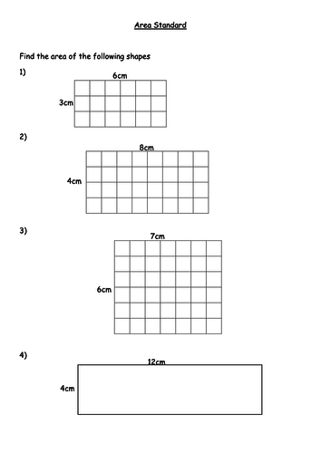 Area of 2D shapes lesson | Teaching Resources