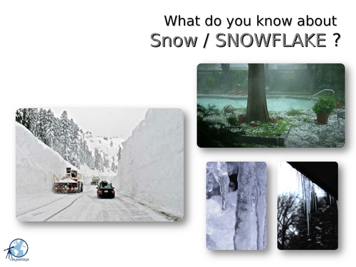 All about Snow – Types of SNOW; (PPT/Quiz/Teacher Notes/Quick Review ...
