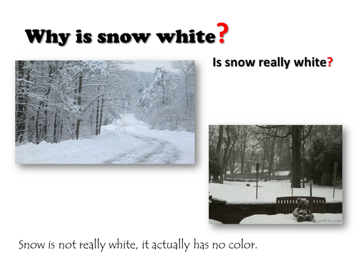 All about Snow – Types of SNOW; (PPT/Quiz/Teacher Notes/Quick Review ...