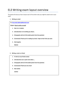 Entry Level 3 Functional Skills English Writing revision pack ...