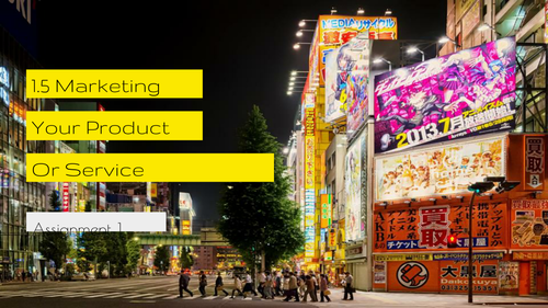 Undertaking An Enterprise Project - 1.5 Ways to Market a Product ...