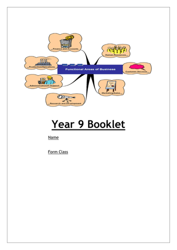 Full Year 9 Business Studies SOW and resources for 9 topics (baseline ...