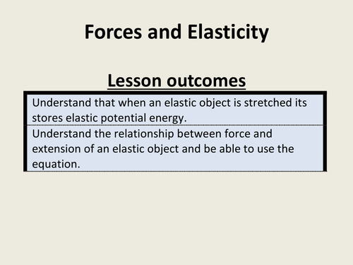 Physics lesson pack 3 | Teaching Resources