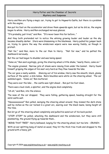 20th century fiction- bundle of 30 extracts (a) | Teaching Resources