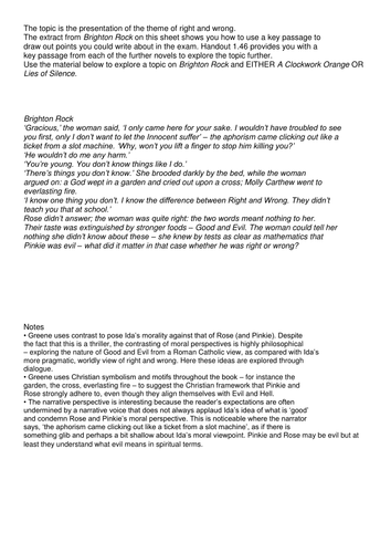 20th century fiction- bundle of 30 extracts (a) | Teaching Resources