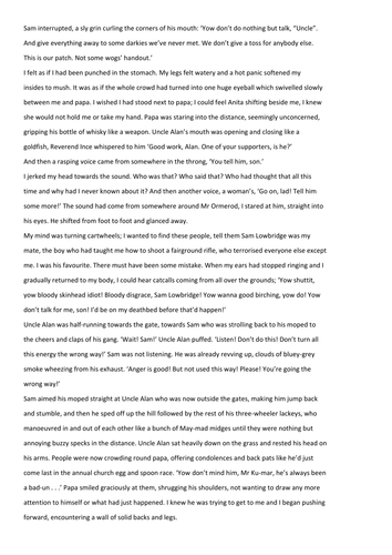 21st century fiction- bundle of 30 extracts (a) | Teaching Resources