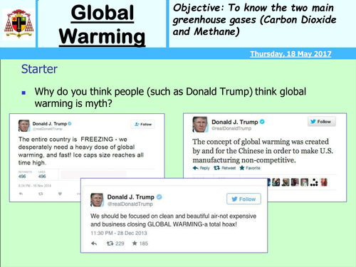 global warming | Teaching Resources