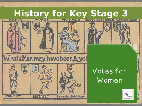 Votes for Women: Lesson 7 'What helped women get the vote?' | Teaching ...