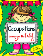 Occupations Scavenger Hunt | Teaching Resources