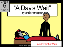 A Day's Wait by Ernest Hemingway | Teaching Resources