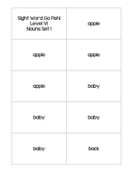 Set 2: Dolch Sight Word Go Fish! and Concentration CCSS - 2nd, 3rd and ...