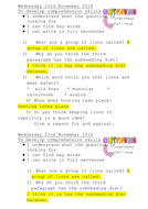 Non-chronological reports Lion | Teaching Resources