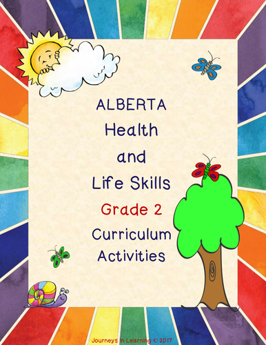 Alberta HEALTH and LIFE SKILLS Grade 2 Curriculum Activities | Teaching ...