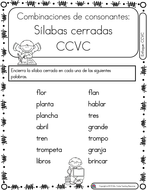 Spanish Phonics Book Set #17: Silabas cerradas | Teaching Resources
