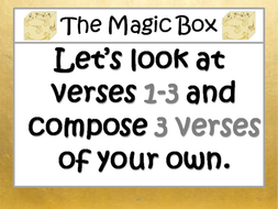 The Magic Box by Kit Wright Poetry Pack | Teaching Resources