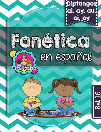 Spanish Phonics Book Set #16: Diptongos ai, ay, oi, oy | Teaching Resources