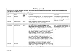 Applying for a job- careers lesson | Teaching Resources