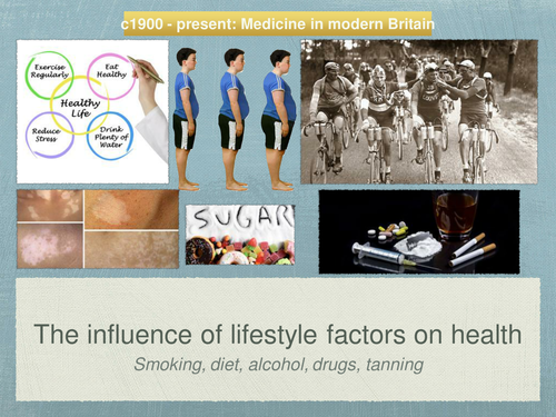 GCSE History of Medicine. 20th Century. The influence of lifestyle on ...