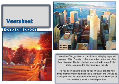 Cityscapes Artist Handouts | Teaching Resources