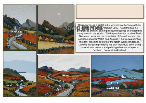 Landscape Artist Handouts | Teaching Resources