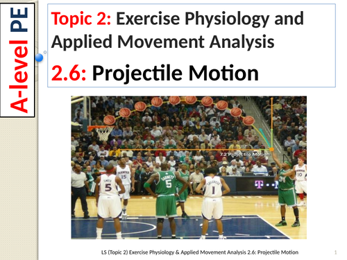 A-Level PE EDEXCEL (spec 2016) 2.6. Projectile Motion | Teaching Resources