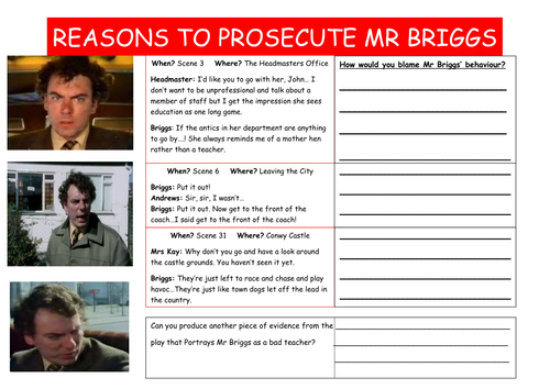 Judgement Day! Our Day Out by Willy Russell | Teaching Resources