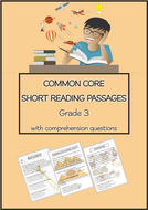 COMMON CORE Short Reading Passages Grade 3 | Teaching Resources