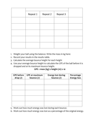 Bouncing Balls Investigation | Teaching Resources
