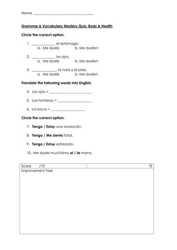 KS3/4 Spanish - ¿Qué deportes haces? / What sports do you do? (Sports ...