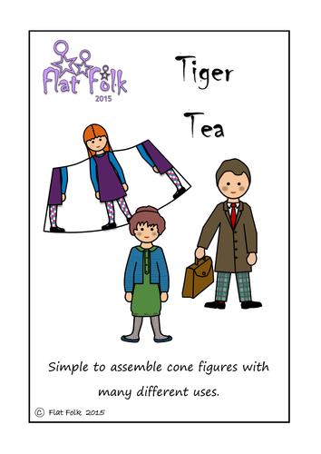 The Tiger Who Came to Tea figures | Teaching Resources