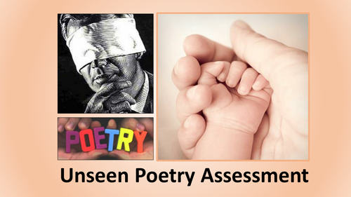 Unseen Poetry Scheme of Work for English Literature GCSE (2017 ...