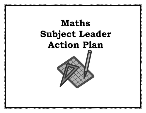 Maths Action Plan : 100 Strategies - subject leader, coordinator ...