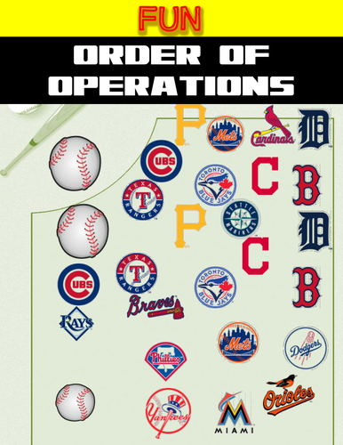 Math Center Order of Operations | Teaching Resources