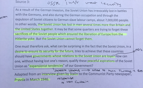 History A level: Russia, Section A exemplar essay, beginnings of the ...